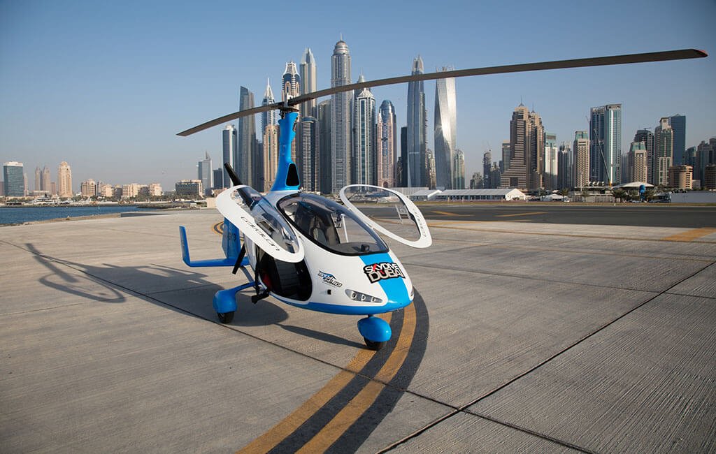 Gyrocopter Flight Ride in Dubai, UAE